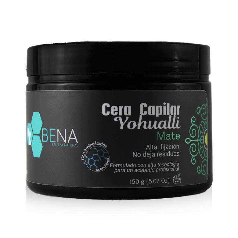 Cera Mate Yohualli Capilar (150 g) – Bena Belleza Natural