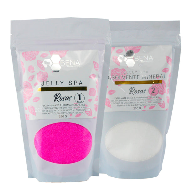 Jelly Spa Rosas (250 grs) – Bena Belleza Natural